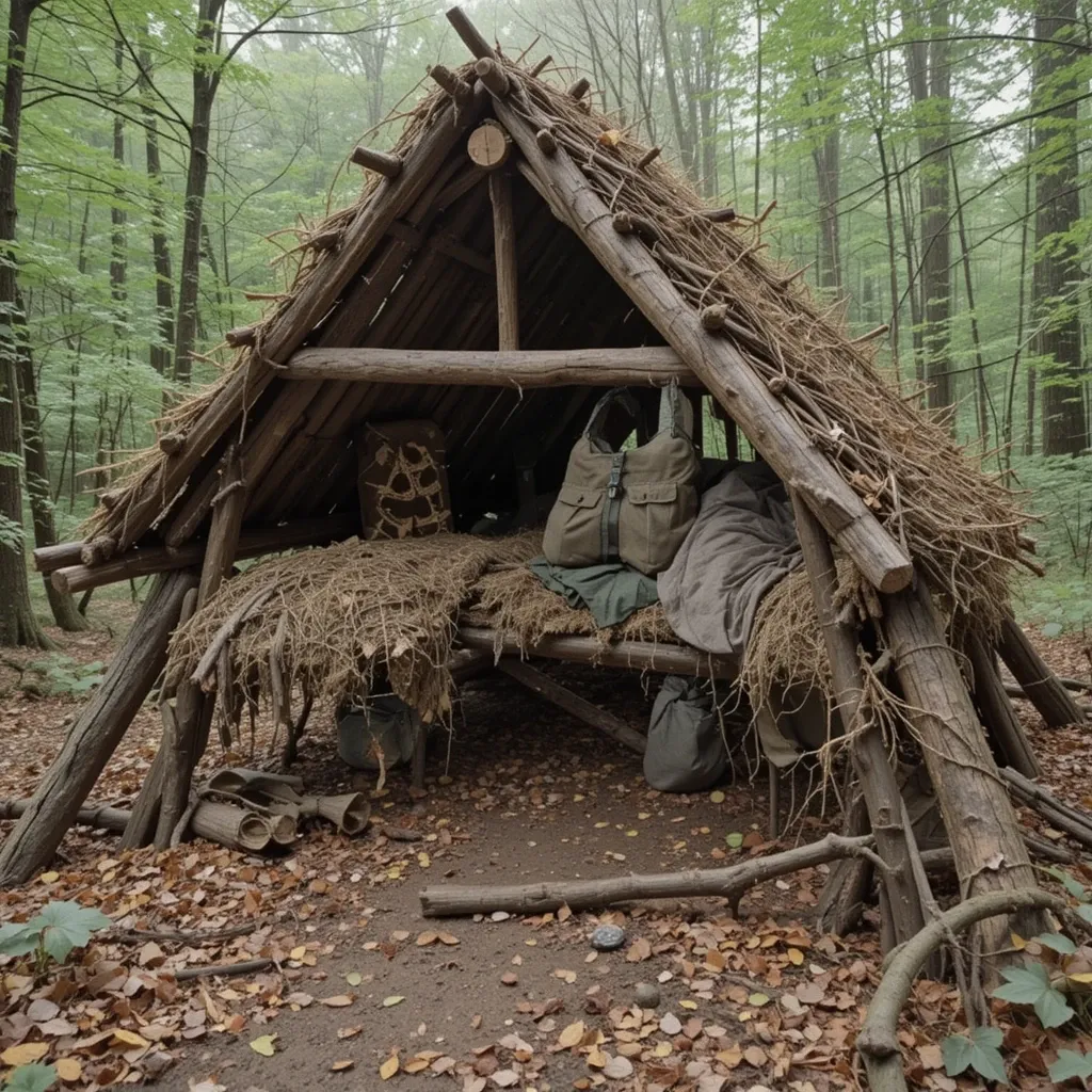 18 DIY Bushcraft Shelter Ideas in the Woods: Build Your Perfect ...